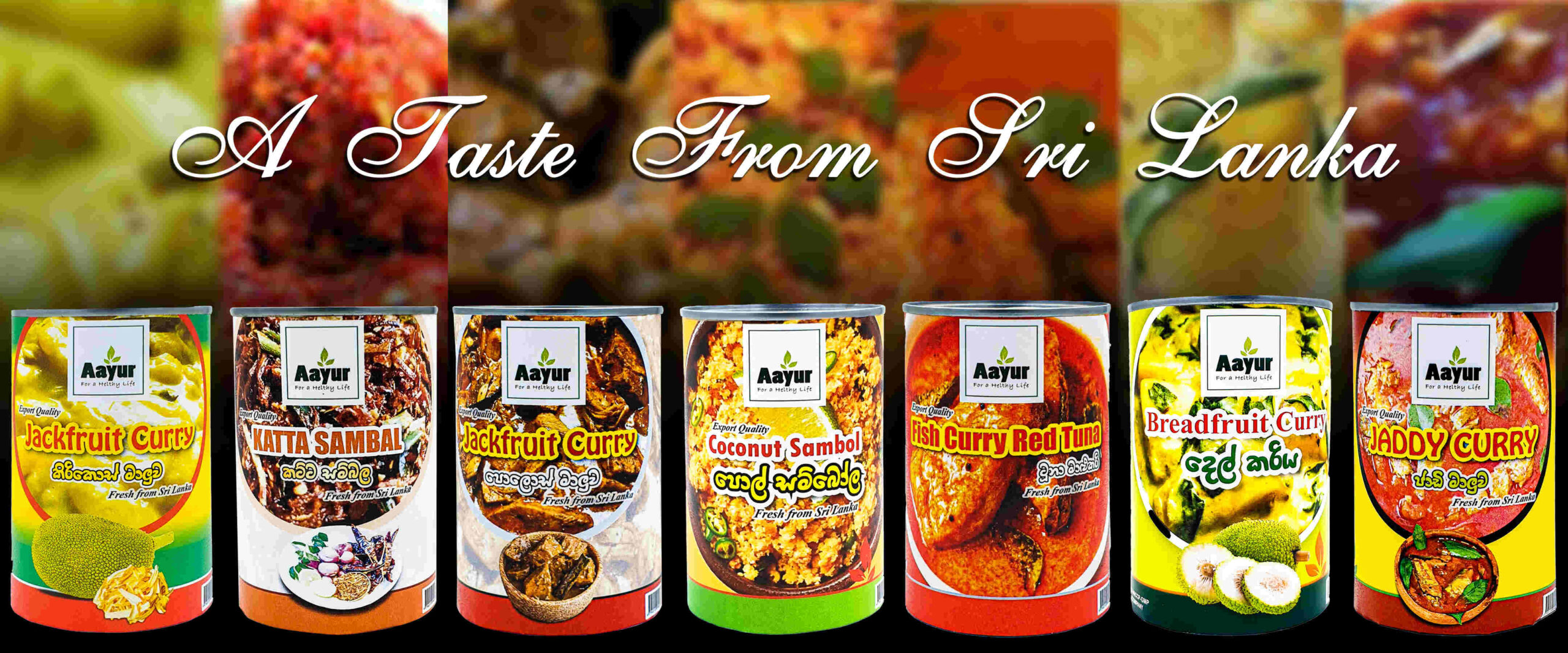 Aayur Life Ceylon | Premium canned foods & natural organic food products