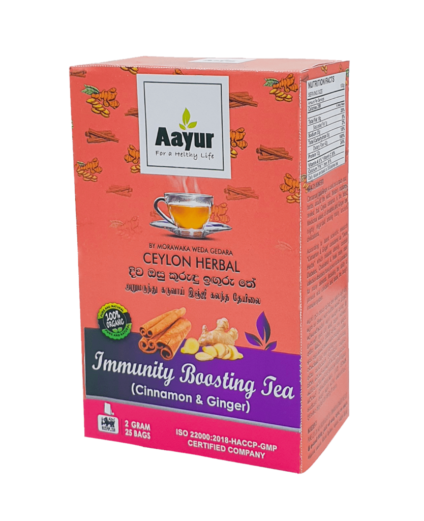 Aayur Cinnamon & Ginger Tea - Aayur Life Ceylon